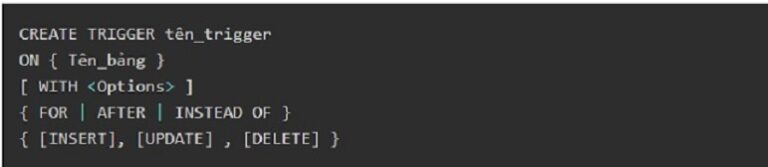 Trigger trong SQL là gì? Cách tạo & xóa Trigger trong SQL