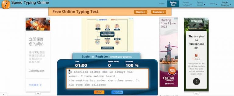 7+ Cách kiểm tra tốc độ đánh máy tính 10 ngón chuẩn 2025