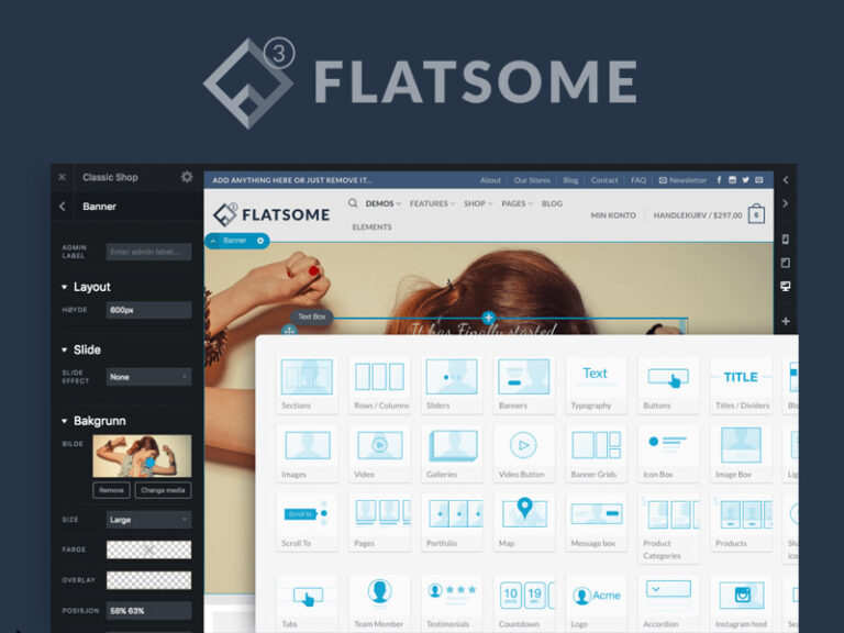 Flatsome Theme là gì? Xây dựng website dễ dàng hơn với Flatsome