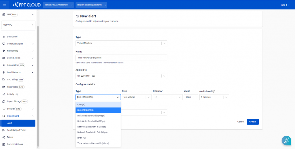 FPT Cloud Guard - FPT Smart Cloud