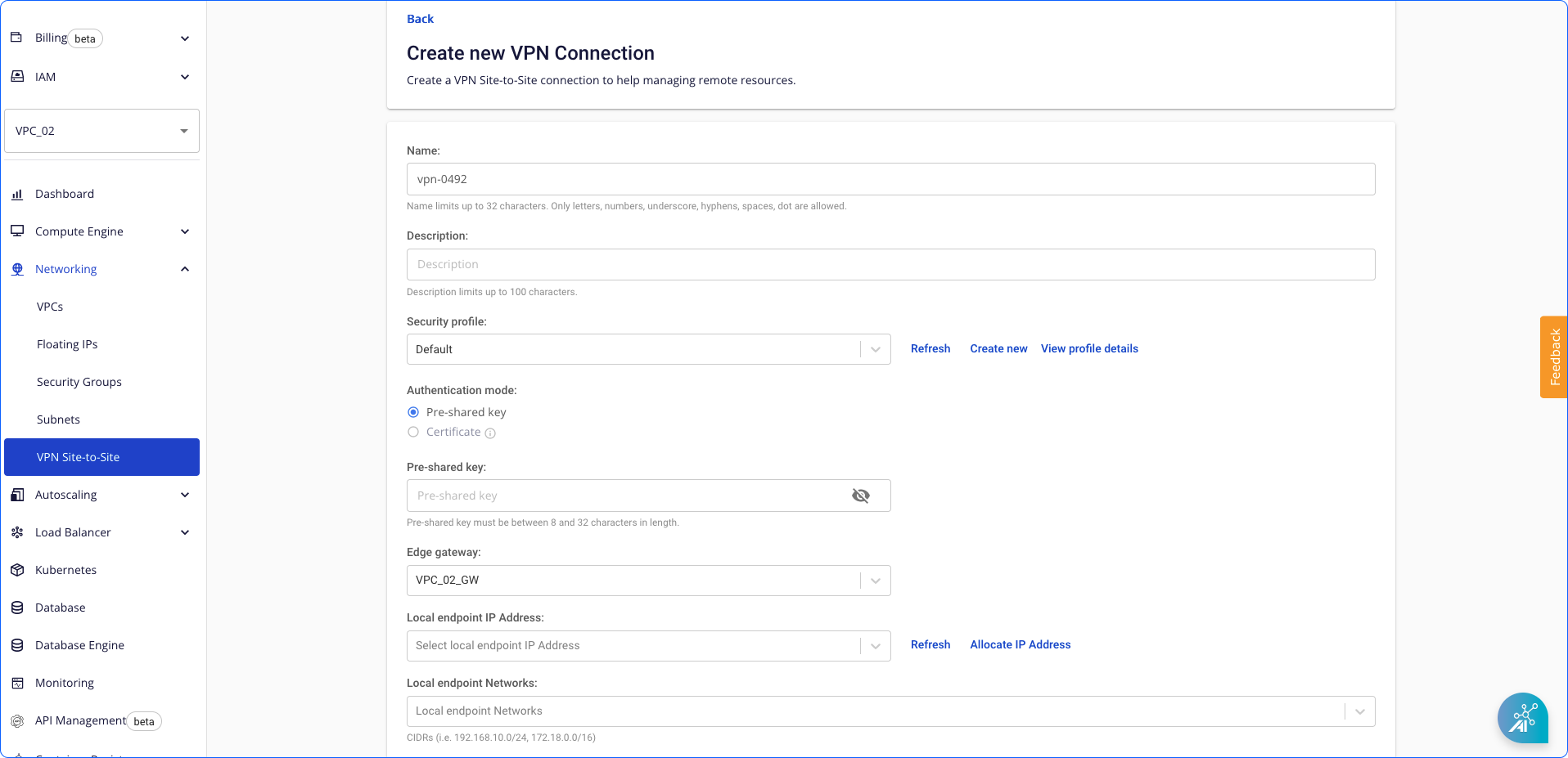Xây dựng hệ thống mạng ảo nhanh chóng với tính năng VPN Site-to-Site ...