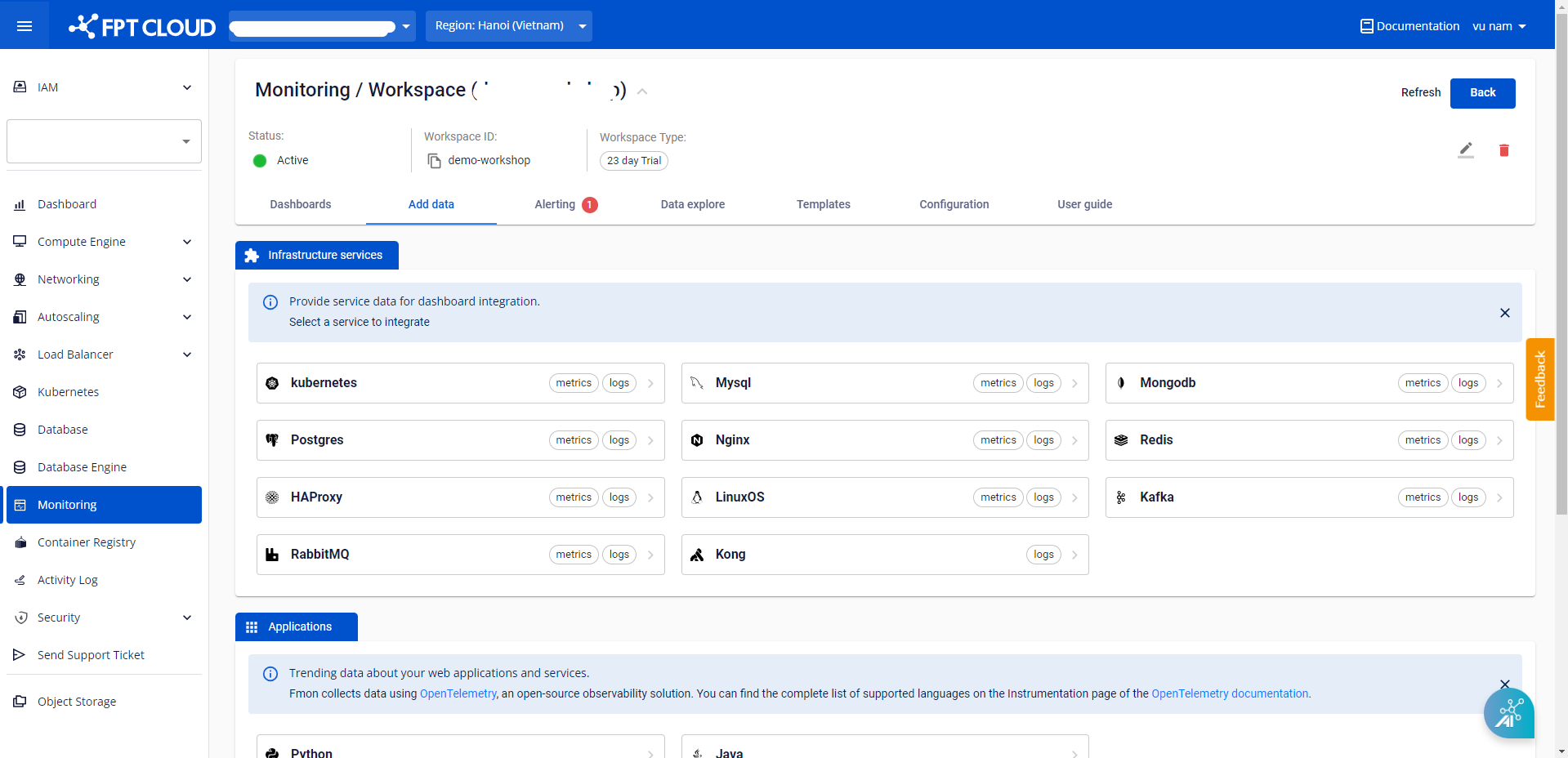 FPT Monitoring giờ có thể hỗ trợ đo lường vận hành các ứng dụng của ...