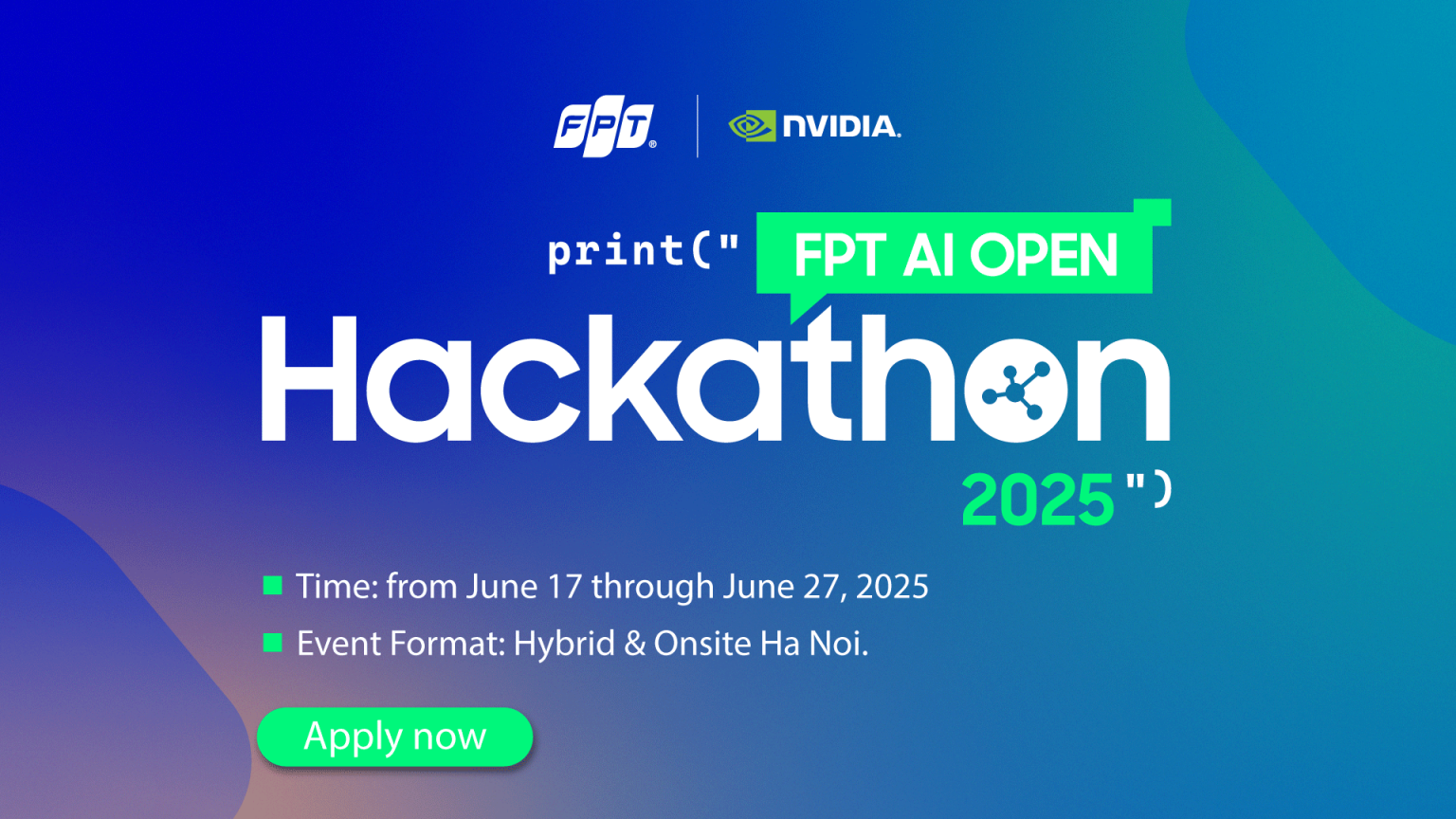FPT AI Open Hackathon Cộng Hưởng Tinh Thần Sáng Tạo – Bứt Phá Tương Lai AI Việt
